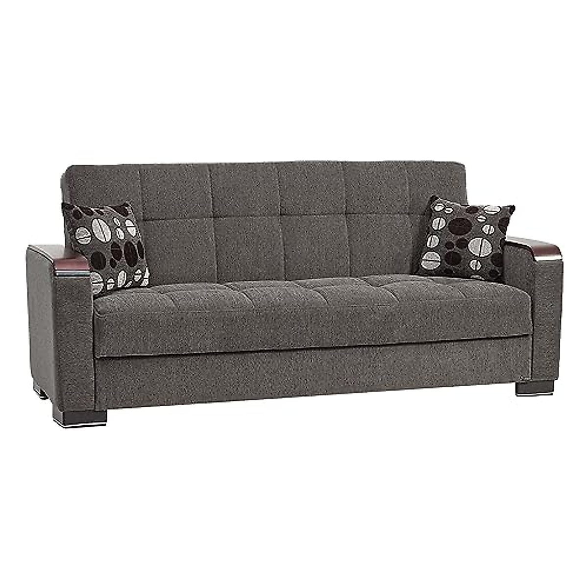 Sweet Home Stores Sofa Bed, Sofabed, Gray-319