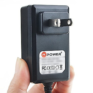 PKPOWER 6.6FT Cable AC/DC Adapter for Hanns.G HP076VD Portable DVD Player Power Supply Cord