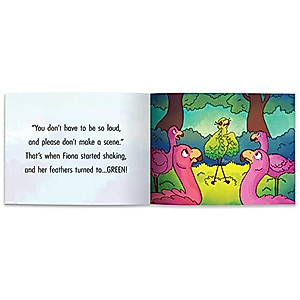 Fiona Flamingo - Children’s Emotions Book that Teaches Emotional Intelligence & How To Identify, Label, and Manage Feelings - Best Toddler Books That Grows Social Skills For Kids
