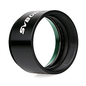 SVBONY Reducer for Telescope 0.5X Focal Reducer 1.25 inches Fully Multi Coated Reducer for Telescope Eyepiece Photography and Observing (Reducer)