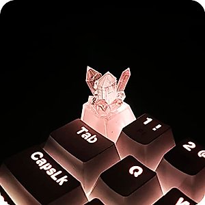 Custom Keycap for Mechanical Gaming Keyboard - Design Glass - Artisan Cherry MX Made in Resin with Universal Compatibility - Unique Gift Idea