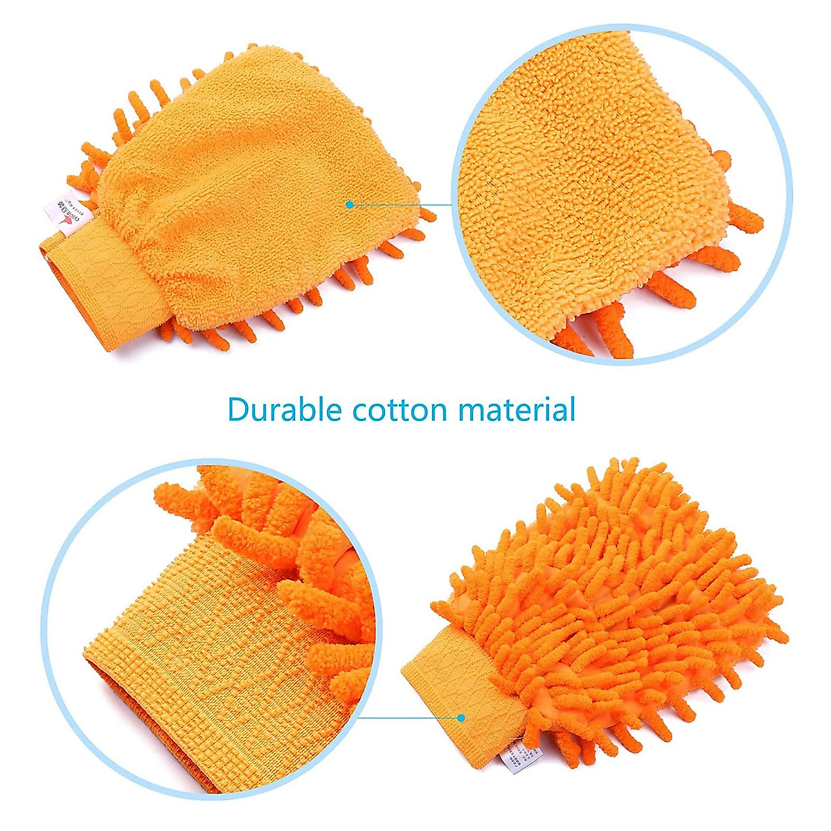 Oumers Bike Clean Brush Kit, 8pcs Bicycle Cleaning Tools Make Chain/Tire/Sprocket/Crank Bike Corner Stain Dirt Clean Shine. Durable/Practical