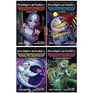Five Nights At Freddy's: Tales from the Pizzaplex Series 4 Books Set: Book #1 - Book #4 (An AFK Book)