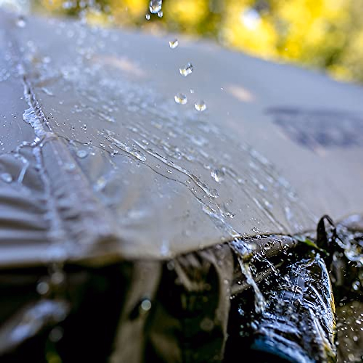 CLAM Quick-Set Escape Sky Camper 11.5 x 11.5 Foot Portable Pop-Up Outdoor Gazebo Screen Tent 6 Sided Canopy Shelter w/Ground Stakes & Carry Bag, Brown