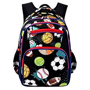 Molovefou Backpack for kindergarten | Preschool Backpack | Kids' Backpack (BALL)