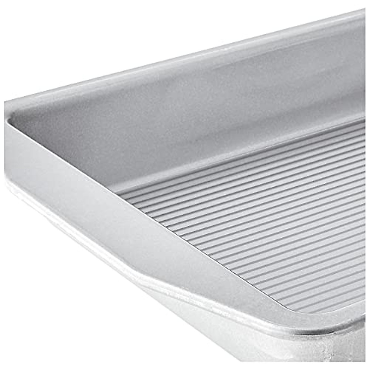 USA Pan American Bakeware Classics 9 x 13-Inch Rectangular Lasagna, Cake and Brownie Pan, Aluminized Steel, 9 x 13 Inch
