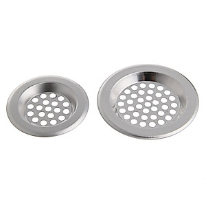 Stainless Steel Mesh Sink Strainer Kitchen Bath Hair Catcher Trap Drain Filter