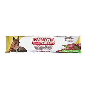 Durvet Ivermectin Dewormer Paste for Horses, 6 Doses, 0.21 oz, Model: 33919 , Home & Outdoor Store