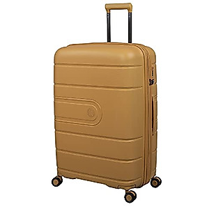 it luggage Eco Tough 30" Hardside Checked 8 Wheel Expandable Spinner, Honey Gold
