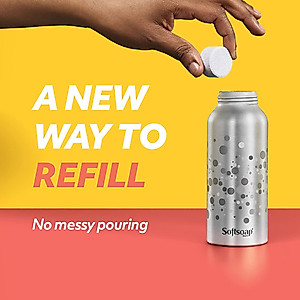 Softsoap Hand Soap Tablets, Foaming Hand Soap Refill Tablets, Lemon Fizz, 6 Tablets