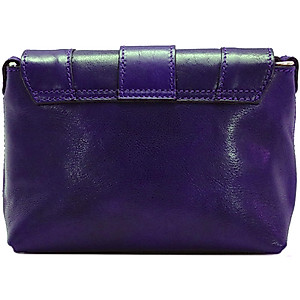 Floto Sapri Cross Body Bag in Brown Leather