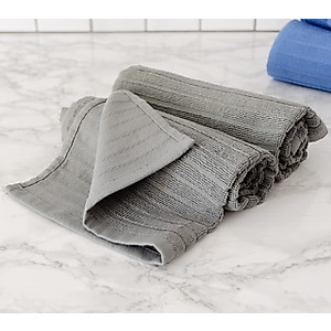 otinom 100% Cotton Terry Kitchen Dish Hand Towels - 6-Pack, 28 X 15 inches, 480 GSM