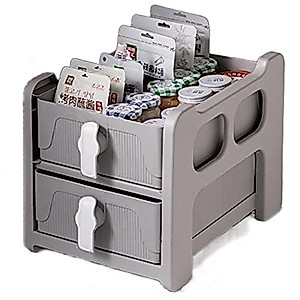 WEKIVA Under Sink Organizers,Kitchen Cabinet Organization,for Bathroom and Kitchen Under Bathroom Sink Organizers and Storage (Color : Grey, Size : 29x39x36.5cm)