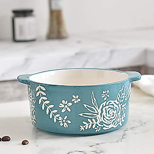 KINGSBULL HOME French Onion Soup Crocks Oven Safe Soup Bowls with Handles