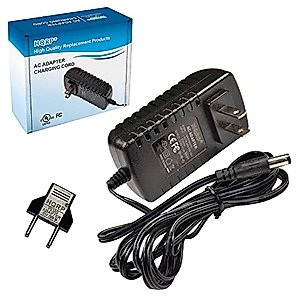 HQRP AC Adapter/Power Supply Compatible with Brother P-Touch AD-20 AD20 PT-6, PT-8, PT-10, PT-12, PT-12N, PT-15, PT-150, PT-20, PT-25 Labeling System Plus Euro Plug Adapter