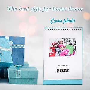 Custom Photo Calendar Personalized 2024 2025 2026 2027 2028 Pictures Calendar (black)