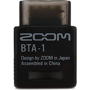 Zoom BTA-1 Bluetooth Adapter, Designed for H3-VR, L-20, L-20R, AR-48, and F6
