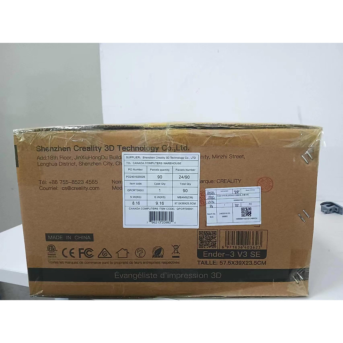 Official Creality Ender-3 V3 SE 3D Printers Max 250mm/s Printing Speed Auto Leveling Capable Sprite Direct Extruder Stable Dual Z-axis Y-axis Dual Linear Shafts