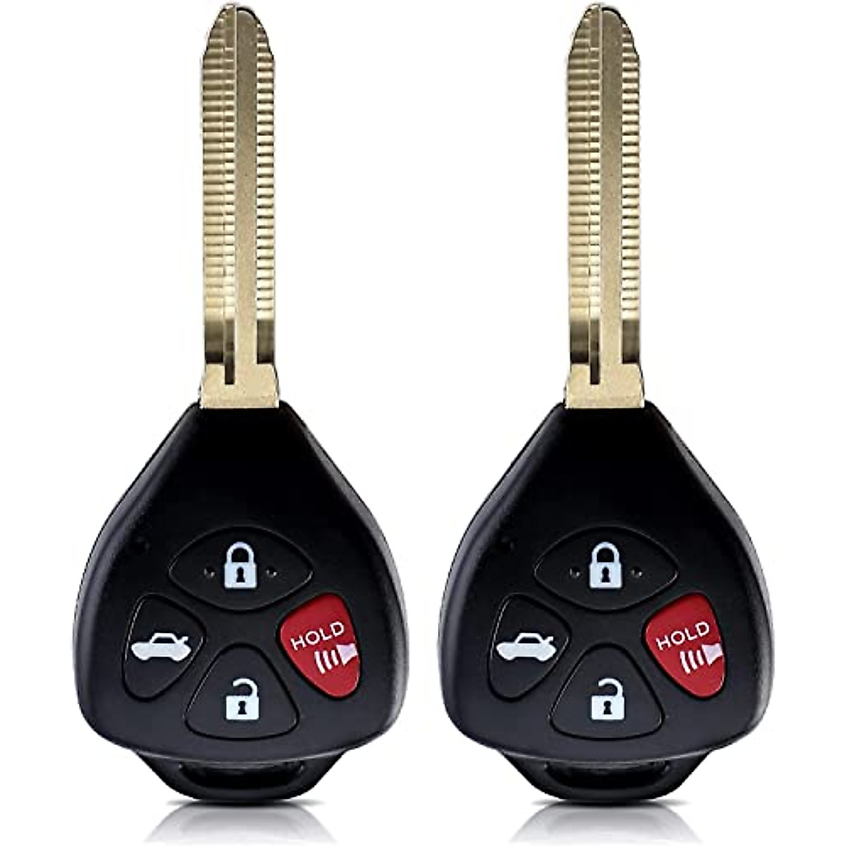 Pilida Keyless Entry Remote Replacement Key Fob Control Compatible with Toyota 4Runner Rav4 Yaris HYQ12BBY Not G