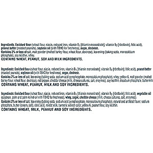 Keebler Sandwich Crackers, Single Serve Snack Crackers, Lunch Snacks, Variety Pack (45 Packs)