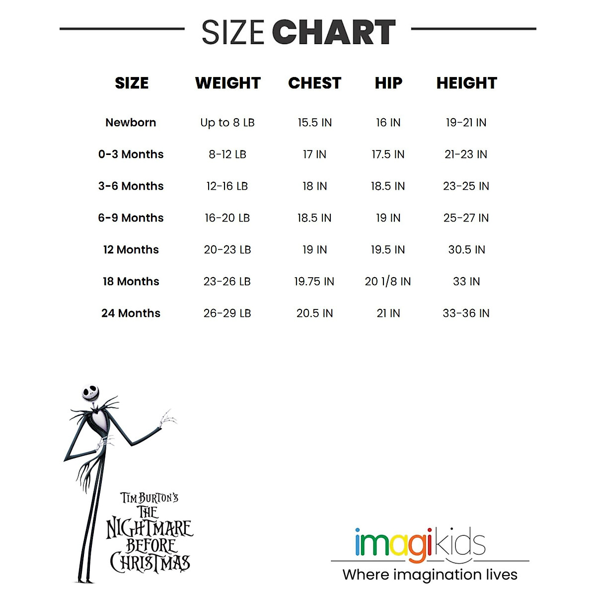 Disney Nightmare Before Christmas Newborn Baby Boy or Girl Fleece Hoodie Bodysuit and Pants 3 Piece Outfit Set 0-3 Months