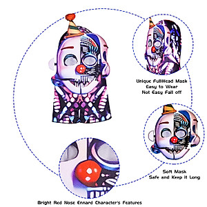 Brigcalki Five Ennard Costume For Kids Boys Sister Location Jumpsuit Creepy Halloween Cosplay Party Bodysuit 5-12 Years