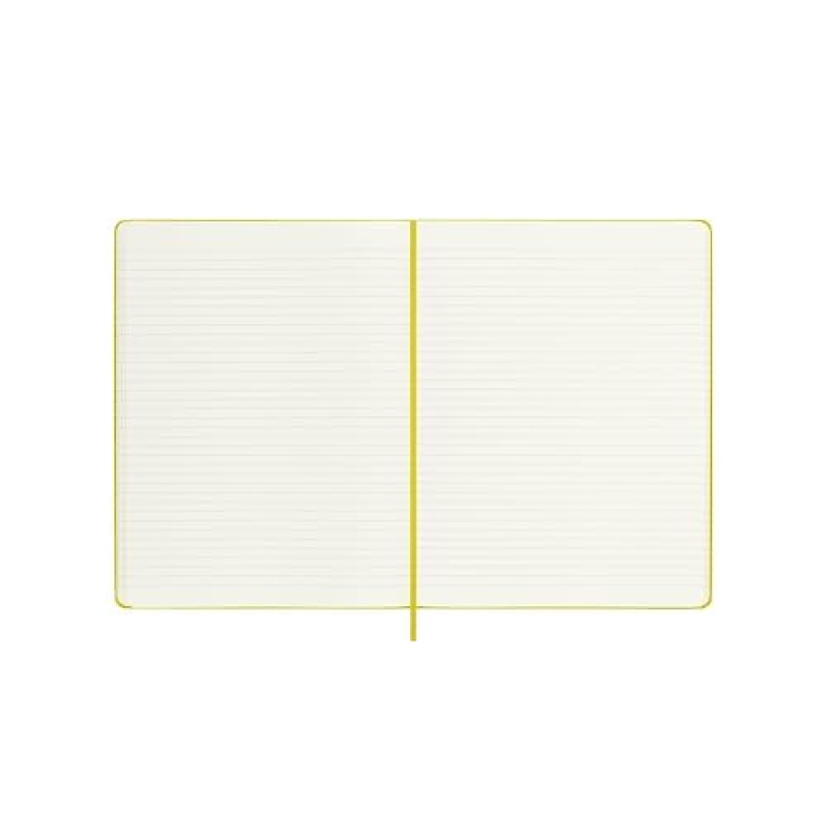 Moleskine Classic Notebook, Hard Cover, XL (7.5" x 9.5") Ruled/Lined, Hay Yellow (Silk), 192 Pages