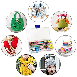 Dxhycc New Basic Knitting Tools Accessories Supplies with Case Knit Kit Lots