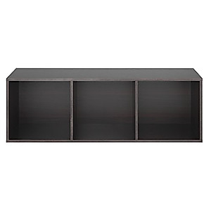 Whitmor Cube Organizer 3-Section, Espresso