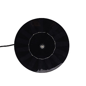 Solar Panel Round Monitor 10W5V Bracket Connector for Round Shape Light Mounting Plate Solar Battery Chargers Charging Kits