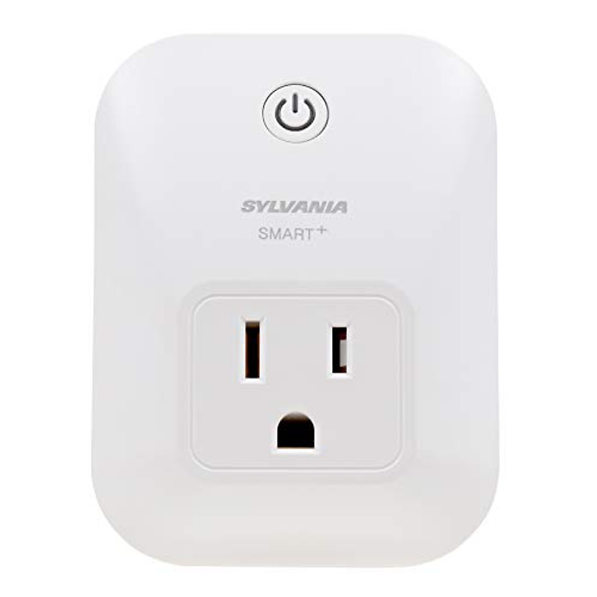 SYLVANIA Smart Bluetooth Smart Plug, Works with Apple HomeKit and Siri Voice Control, No Hub Required, White - 1 Pack (74582)