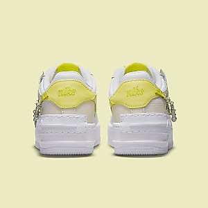 Nike Women's Shoes Air Force 1 Shadow SE Pale Ivory Light Zitron DJ5197-100 (Numeric_9)