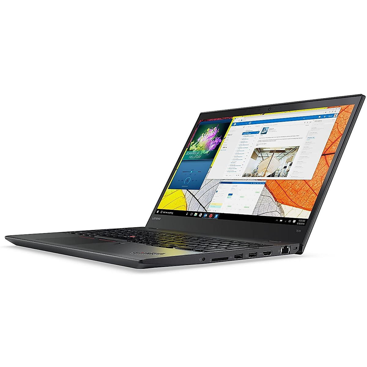 Lenovo Thinkpad T570 Notebooks 15.6" Intel Core i7 2.60 GHz 16 GB 512GB SSD HDD Windows 10 Pro-64 (Renewed)
