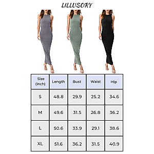 LILLUSORY Womens Hot Pink Dresses Casual Sexy Sleeveless Casual Bodycon Party Maxi Backless Summer Cute Long Y2K Dress