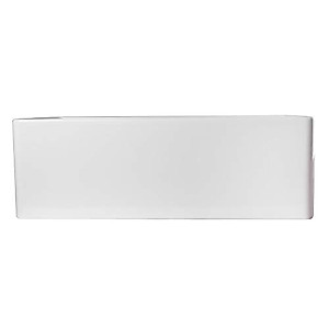 ALFI brand AB510 30-Inch Contemporary Smooth Fireclay Farmhouse Kitchen Sink, White