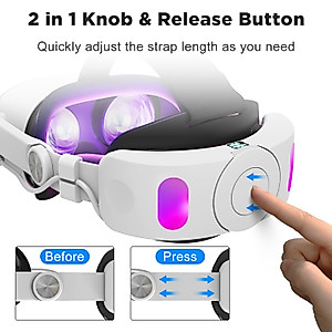 Battery Head Strap for Quest 2