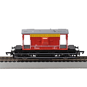 Bachmann Trains - British Brake Van Track Cleaning CAR - Signal & Telegraph #KDB955094 with International Style Hook & Loop couplers - HO Scale (74901)