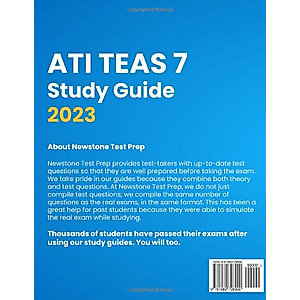 ATI TEAS 7 Study Guide 2023: Updated Review + 1020 Test Questions and Detailed Answer Explanations for the 7th Edition (6 Full-Length Exams)