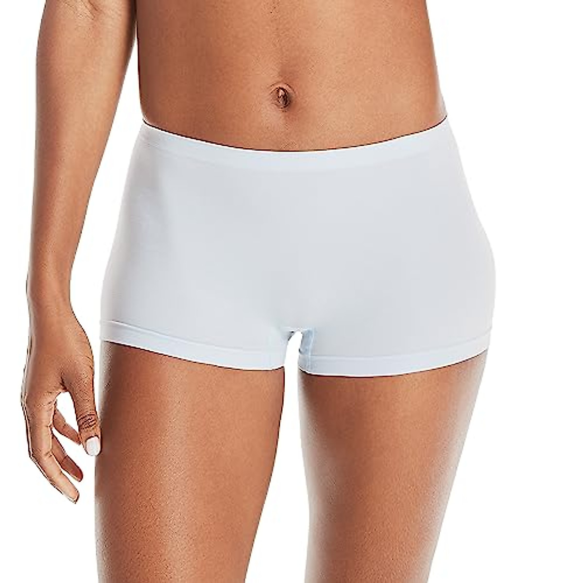 Hanes Women's Boyshorts Panties Pack, Seamless Underwear for Women, Comfort Flex Fit, Multipack