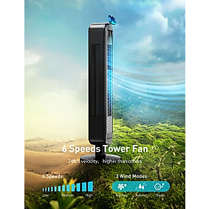 Dreo Tower Fan Bundle with Remote and Bladeless Design (Nomad One (DR-HTF007) + Cruiser Pro T2)