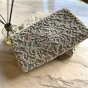 BRIDGE ISTANBUL Turkish Hand Towels - 100% Cotton Bathroom Hand Towels Decorative Set of 2 for Hand, Face, Gift, Hair Bath (20x32) Inches