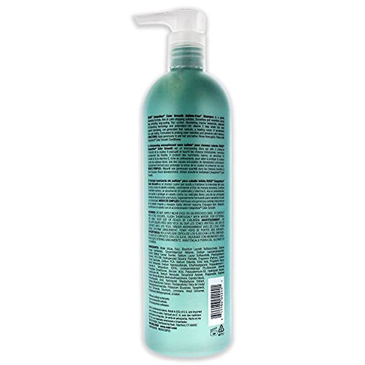 RUSK Deepshine Color Smooth Sulfate Free Shampoo, Long Lasting, Nourishes Hair, Controls Frizz and Protects Color, 25 fl. oz.