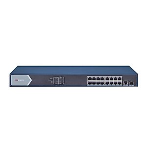 Hikvision DS-3E0518P-E 16-Port Unmanaged Gigabit PoE Switch