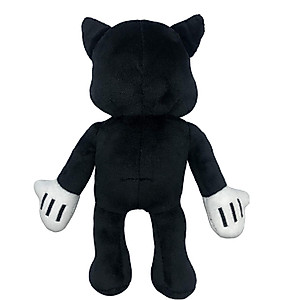 Cartoon Black Cat Plush Stuffed Toy, Soft Animal Cat Plush Toys Kids Birthday/Easter Day Ideas