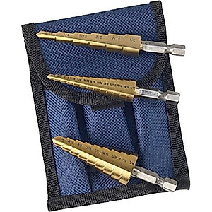 Astro 9445 Titanium Step Drill Bit Set