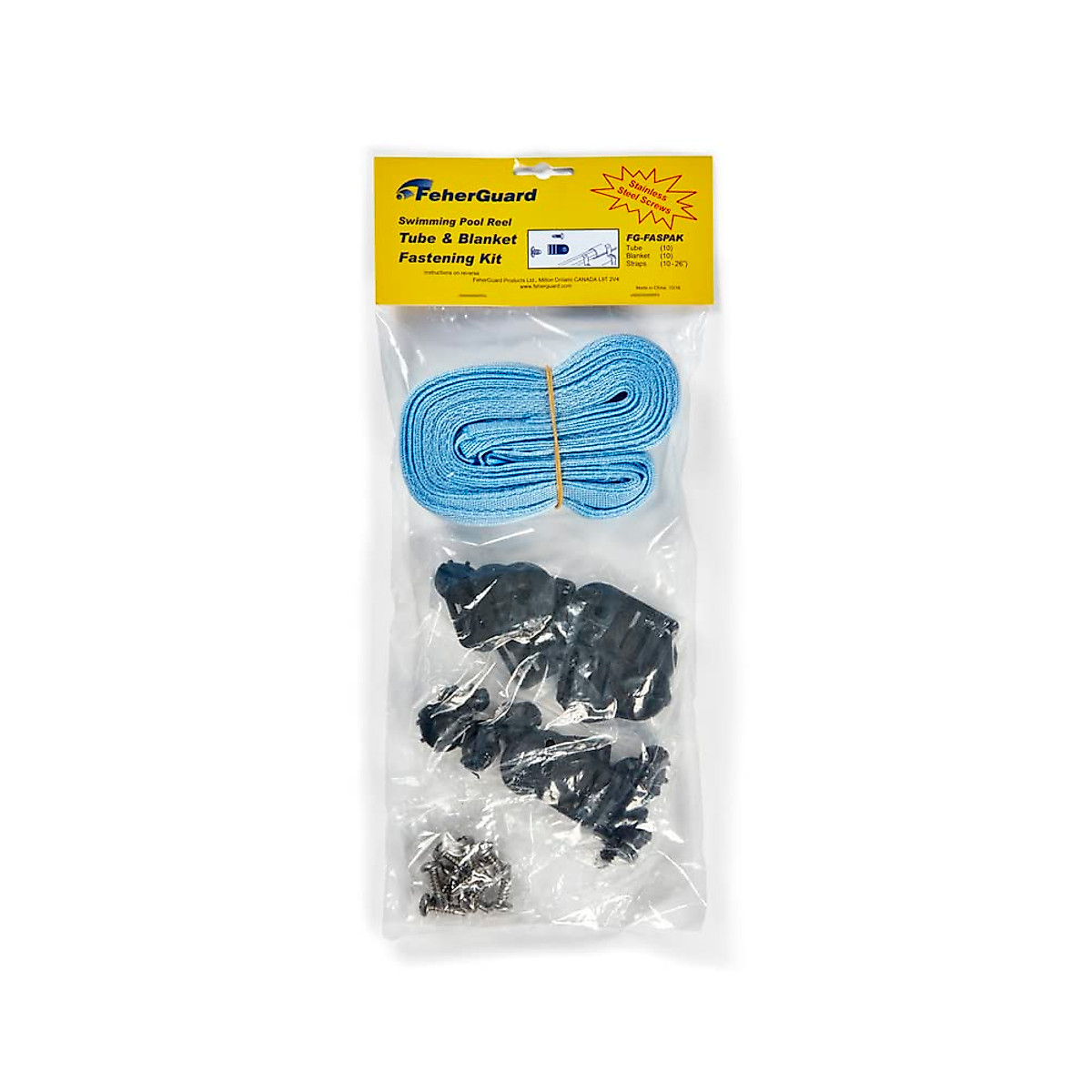 Feherguard Tube and Solar Cover Fastening Kit FGHDWFASPK