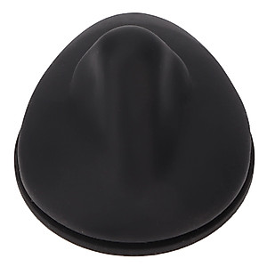 Black Silicone Nose Model,Simulated Soft Silicone Fake Nose Model for Piercing Acupuncture Practice,Nose Nose Stud Jewelry Display