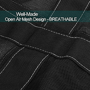 Bulex XXL Mesh Duffle Bag for Scuba Dive or Snorkel Gear, Extra Large Snorkeling Equipment Carry Bag, Ideal for Beach Pool Swimming Free Diving Kayak Spearfishing