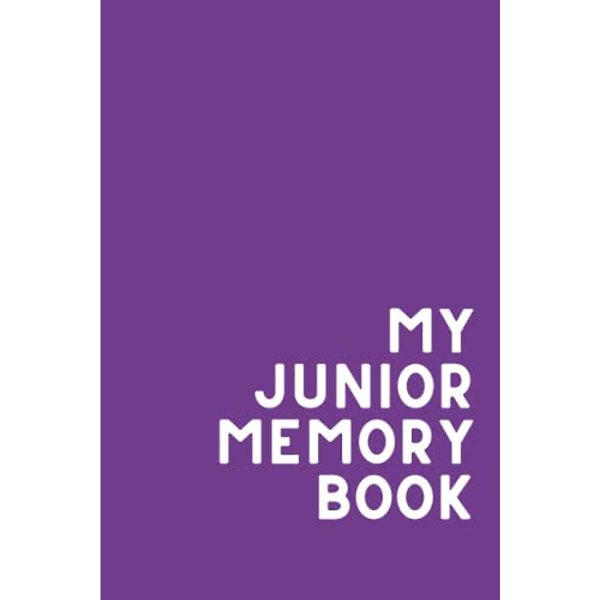 My Junior Memory Book: Girl Scout Memory Journal for Juniors - Girls Journal for Memories and Badge Activities