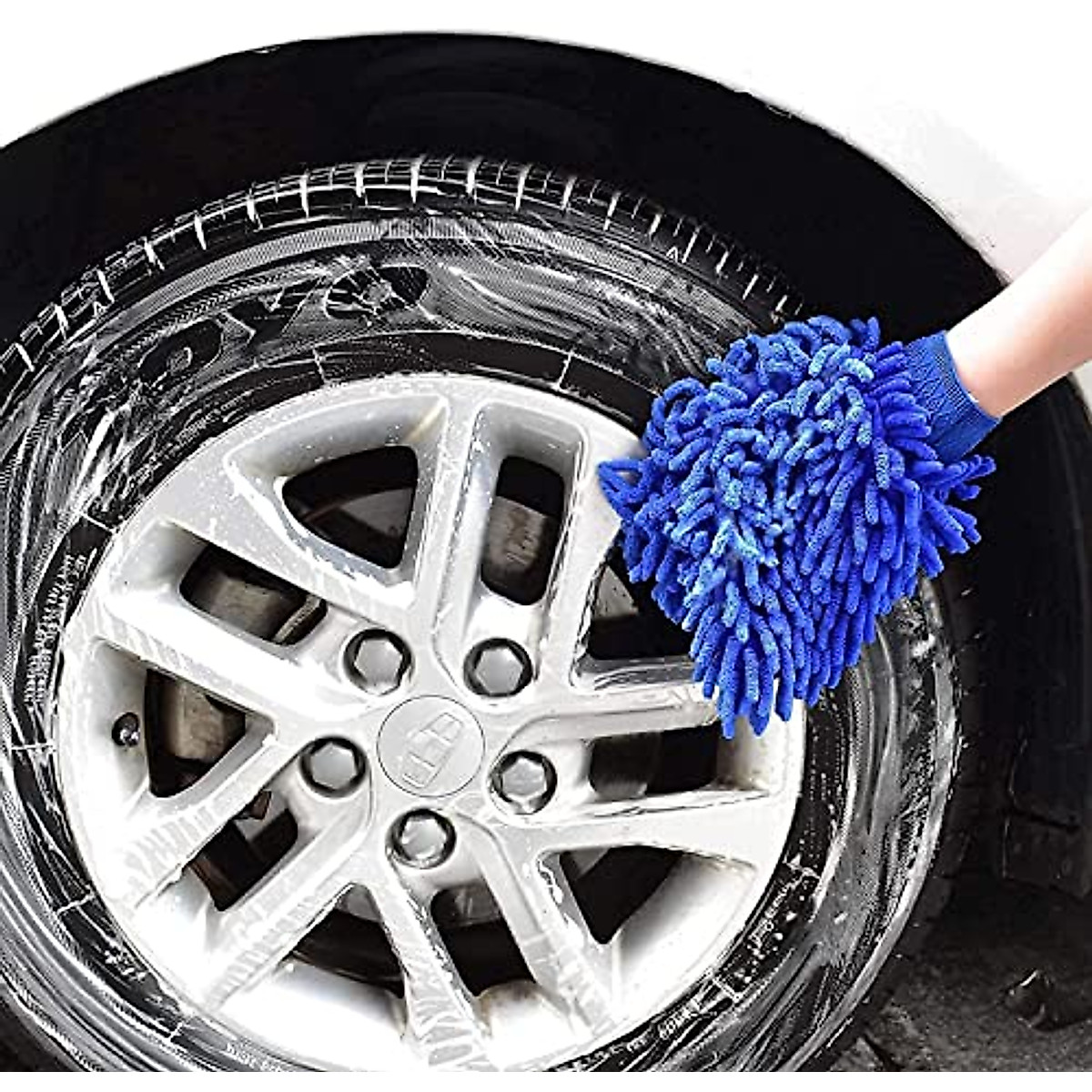 Buyplus Hydro Jet Power Pressure Washer Wand - Portable High Pressure Water Gun, Extendable Garden Hose Watering Sprayer with Nozzle Tips for Car Window Glass Washing